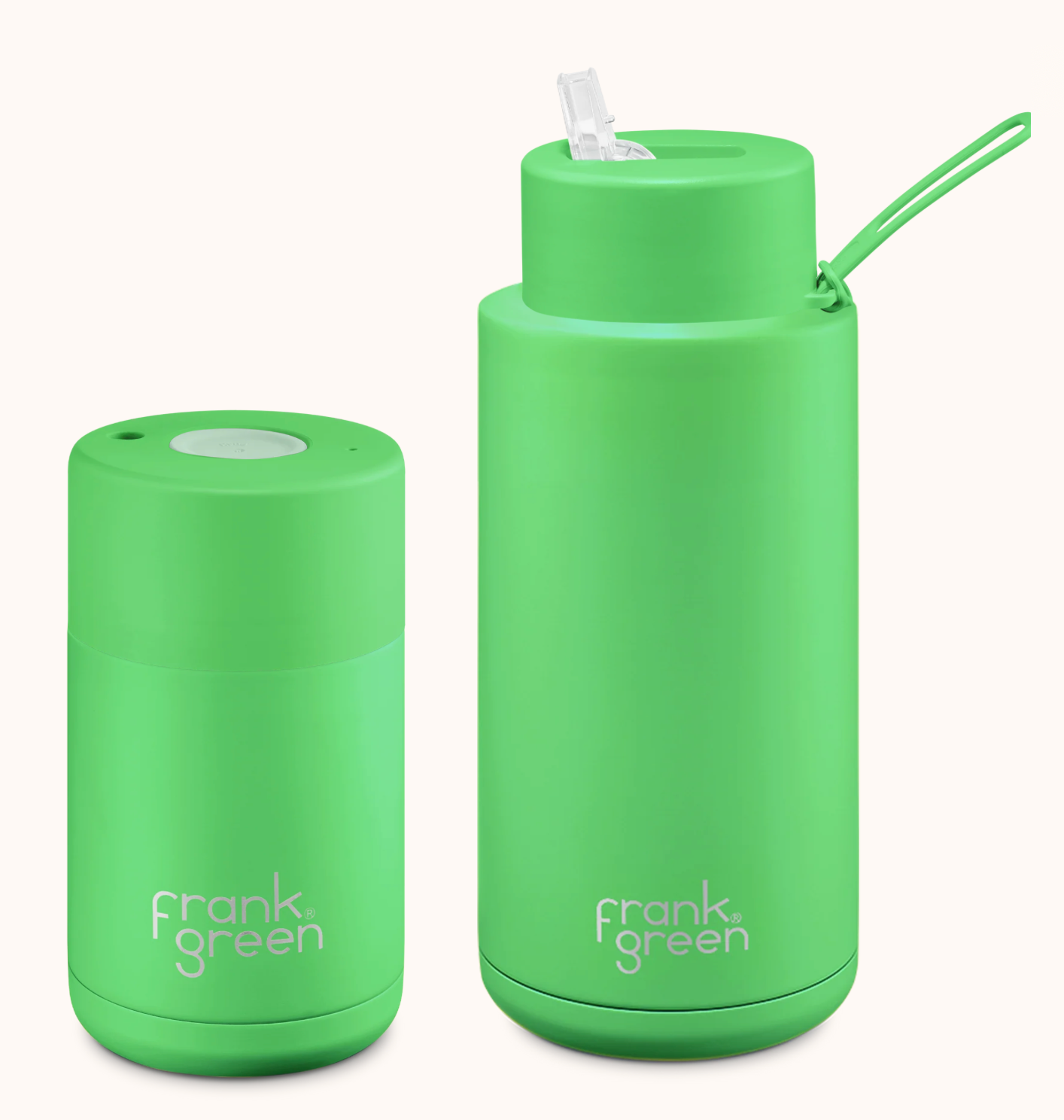 Frank Green Ceramic My Eco Gift Sets - Neon Green